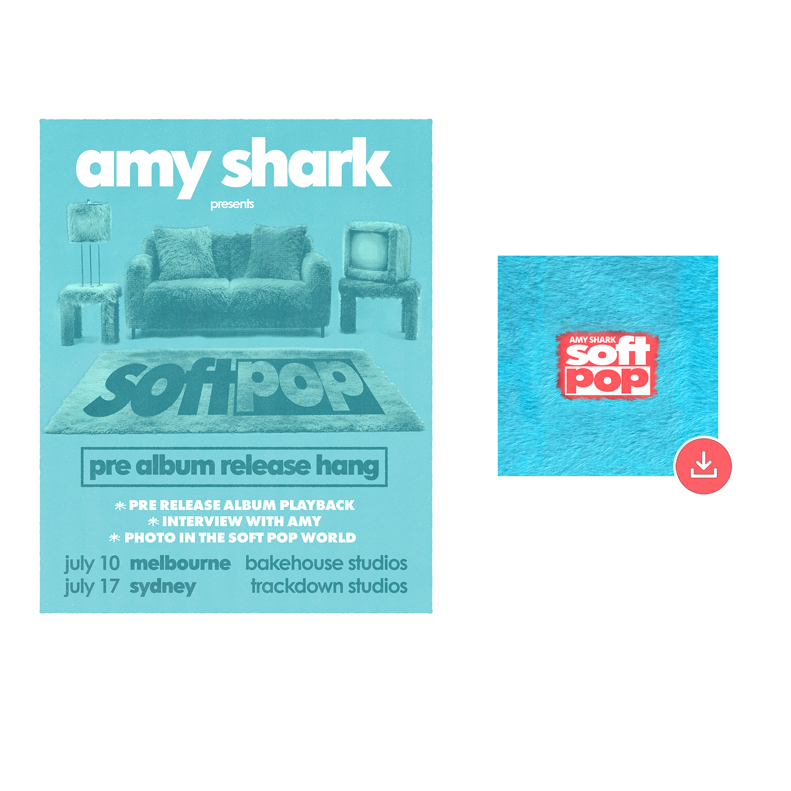 Melbourne Matinee Ticket + Digital Download + Signed Poster – Amy Shark ...