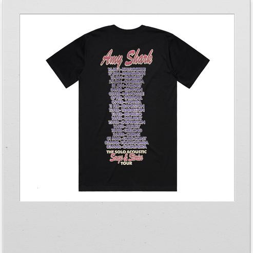 Regional Tour T-Shirt | Amy Shark Official – Amy Shark Merch